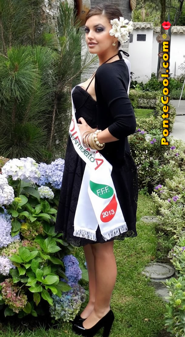 Brbara Alexandra Palacios Candidata a Reina de Ambato 2013
