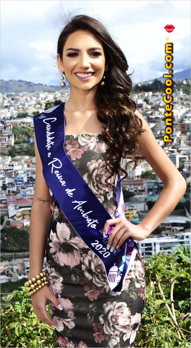 Maria Alvarado candidata a Reina de Ambato, apoyala para Reina Virtual 2020